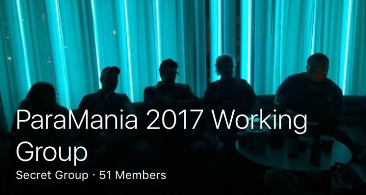 The ParaMania 2017 Cabal – SMiles Lewis